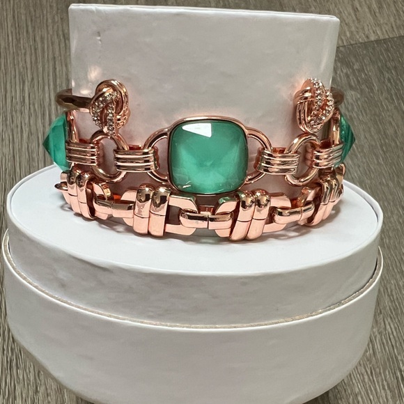 Bomb Party | Jewelry | Bp Spring Stack Mother Of Pearl Rose Gold Its ...